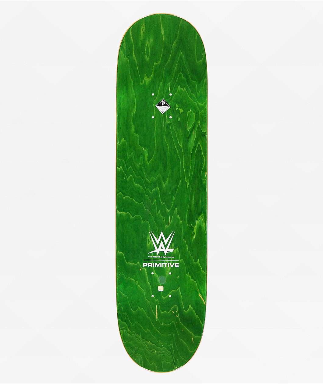 Primitive x WWE Lemos Ultimate Warrior 8.5" Skateboard Deck | Hamilton Place